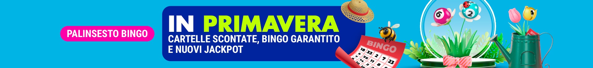 Banner Palinsesto Bingo di Primavera