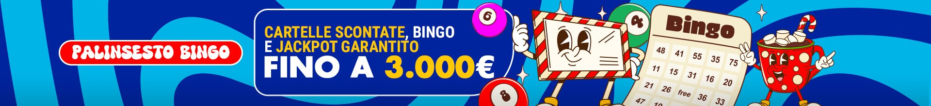 Banner Palinsesto Bingo Aspettando Natale