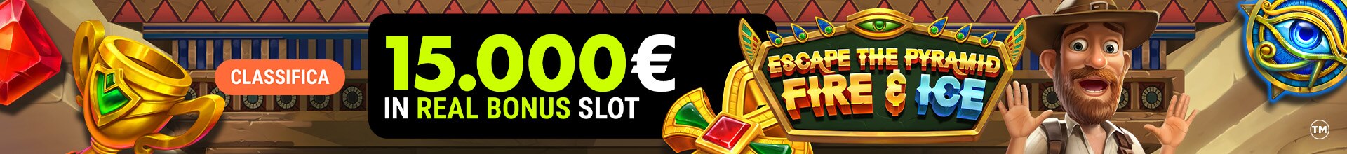 Banner Classifica Escape the Pyramid Fire And Ice