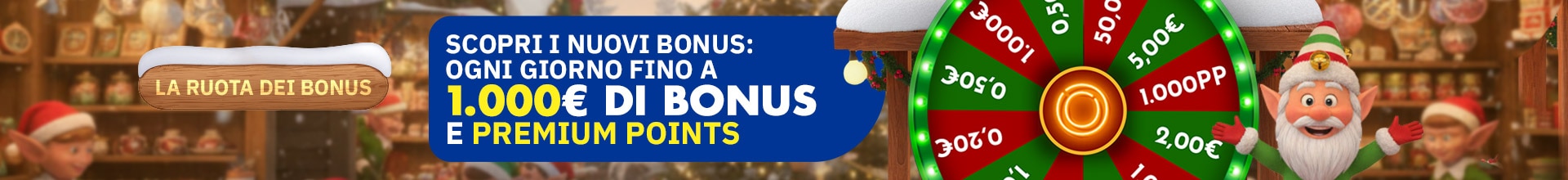 Banner VERTICALI - RUOTA DEI BONUS Xmas