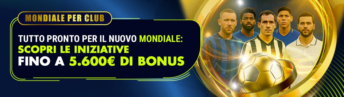 Bonus Benvenuto Scommesse