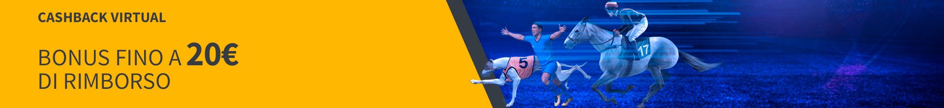 Banner CASHBACK VIRTUAL - HP/SCOMMESSE